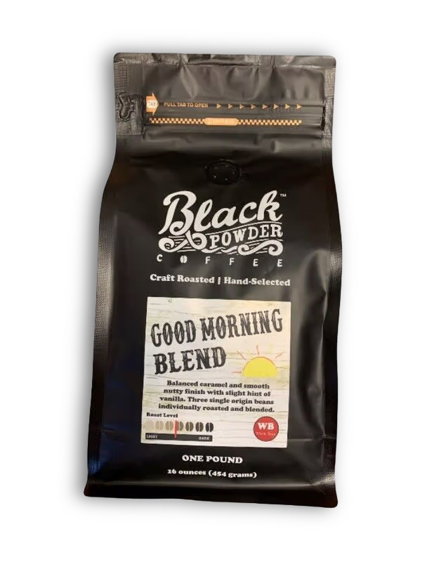 GOOD MORNING BLEND COFFEE | MEDIUM ROAST - Black Powder Coffee