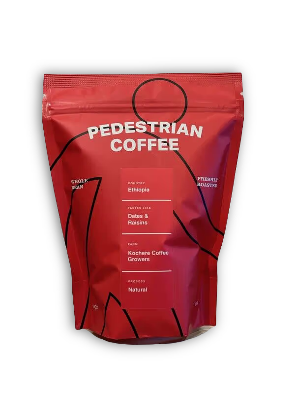 Ethiopia Yirgacheffe Natural - Pedestrian Coffee