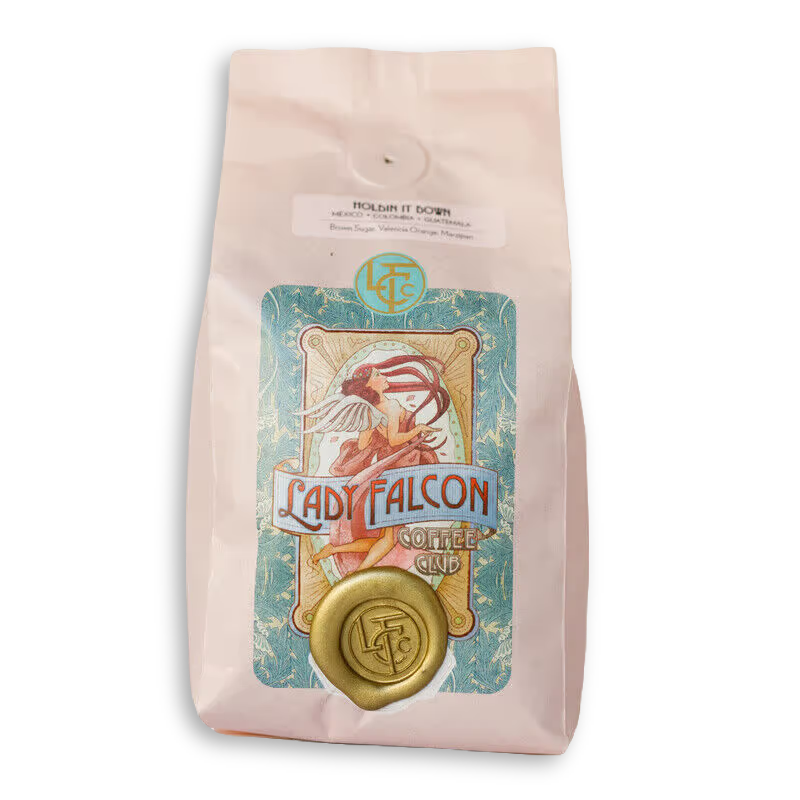 Holdin' It Down - Lady Falcon Coffee Club