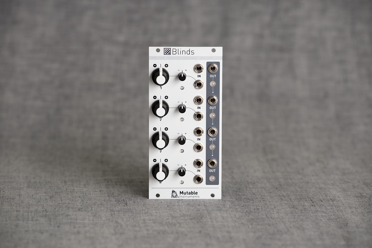 Mutable Instruments Blinds is a remote controlled shades - Synthesizer ...