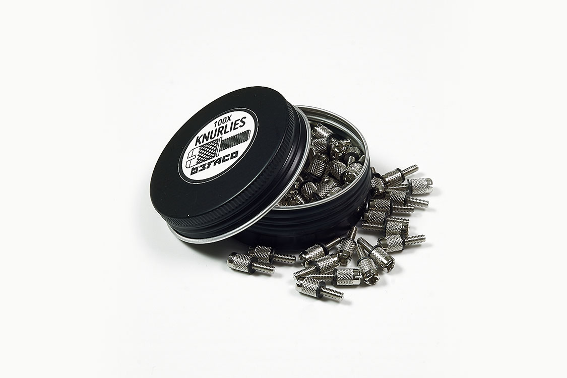 Befaco Knurlies M3 screws for eurorack modular synthesizers, buy in NZ ...