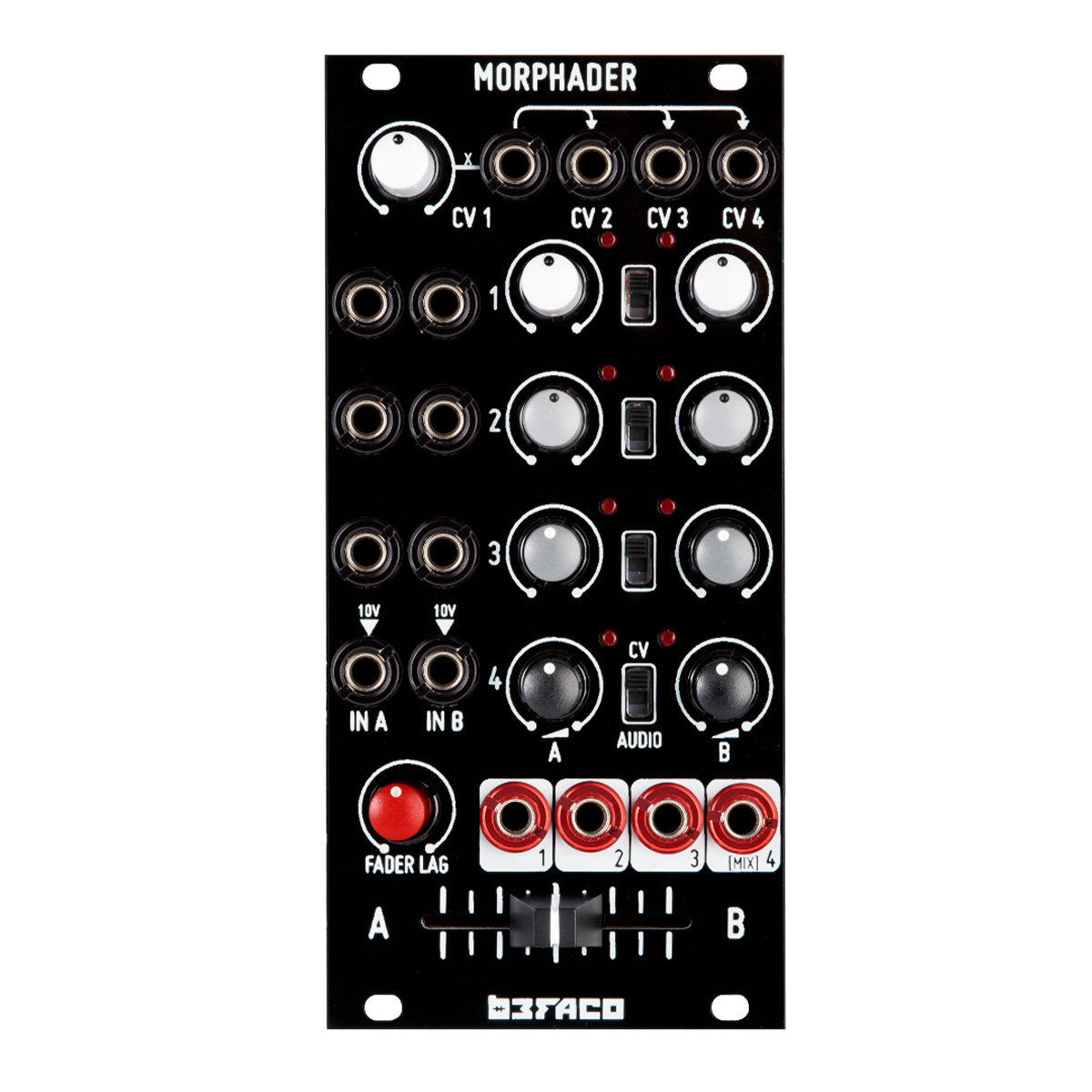 Befaco Morphader a performative tool to crossfade audio and CV ...