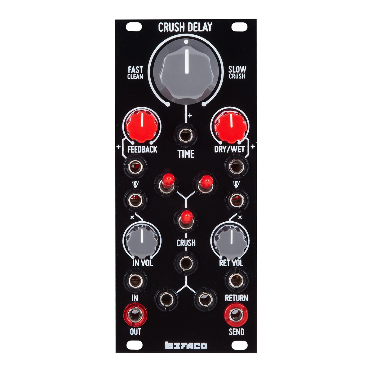 Befaco Crush Delay a special echo delay unit from Spain - Synthesizer ...