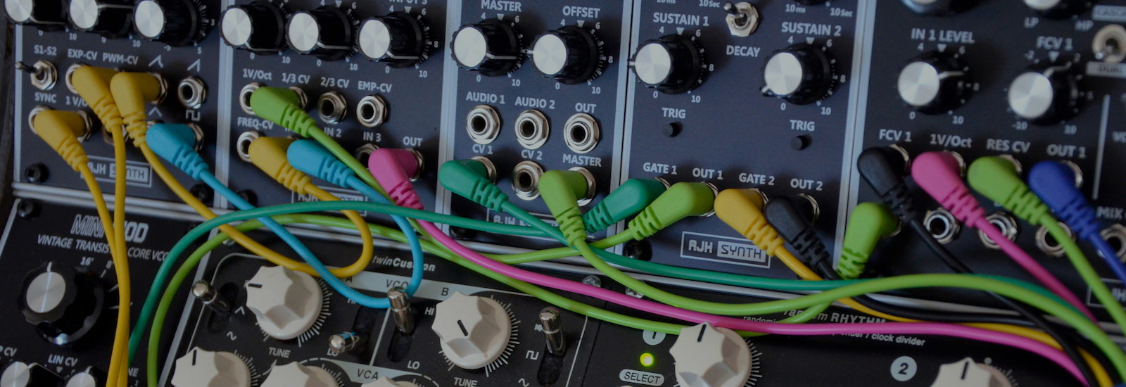 Tendrils Cables, ultra slim 3.5mm mono TS patch cables in New Zealand - Synthesizer New Zealand