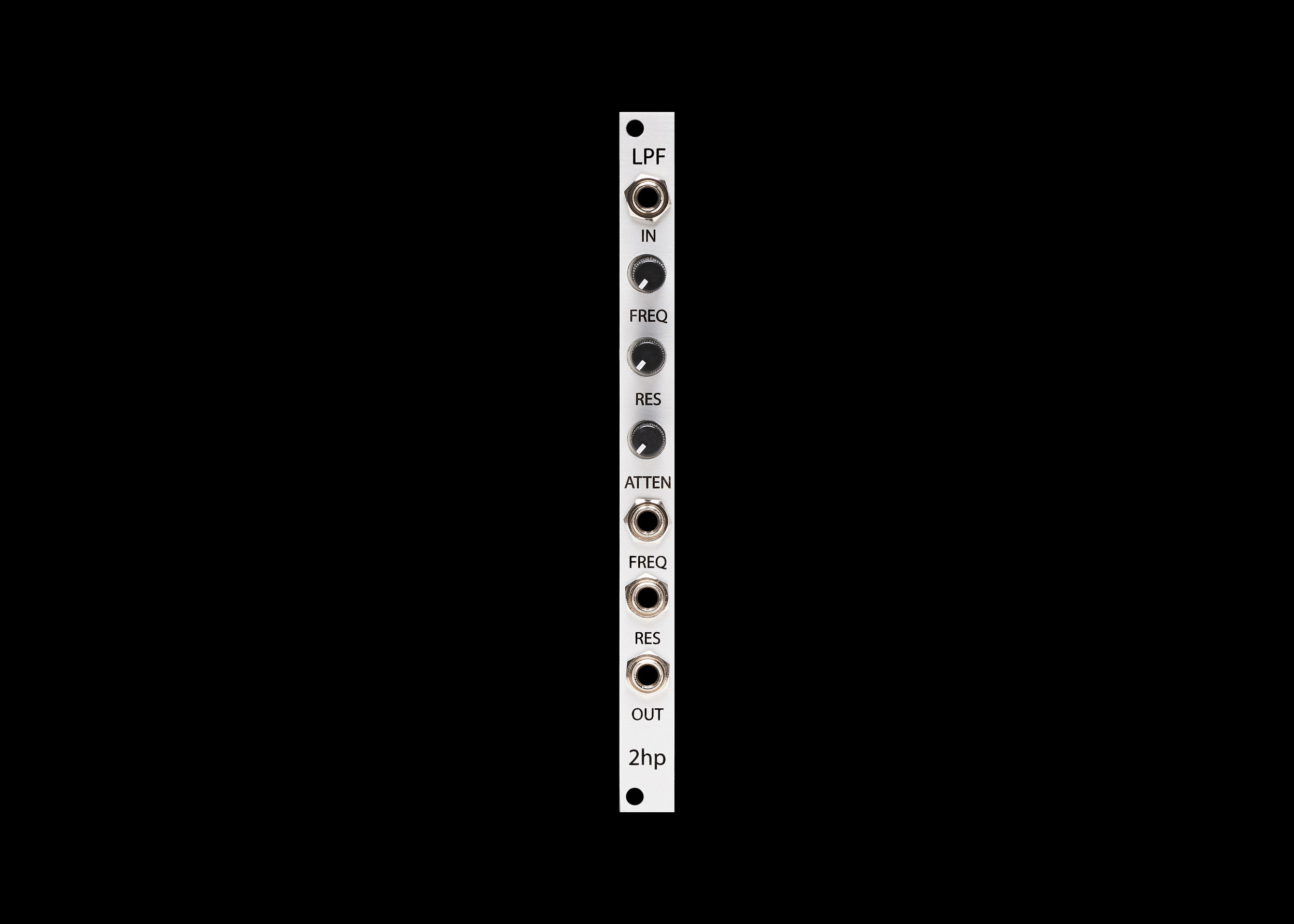 2HP LPF, a four pole low pass filter for modular synthesizers ...