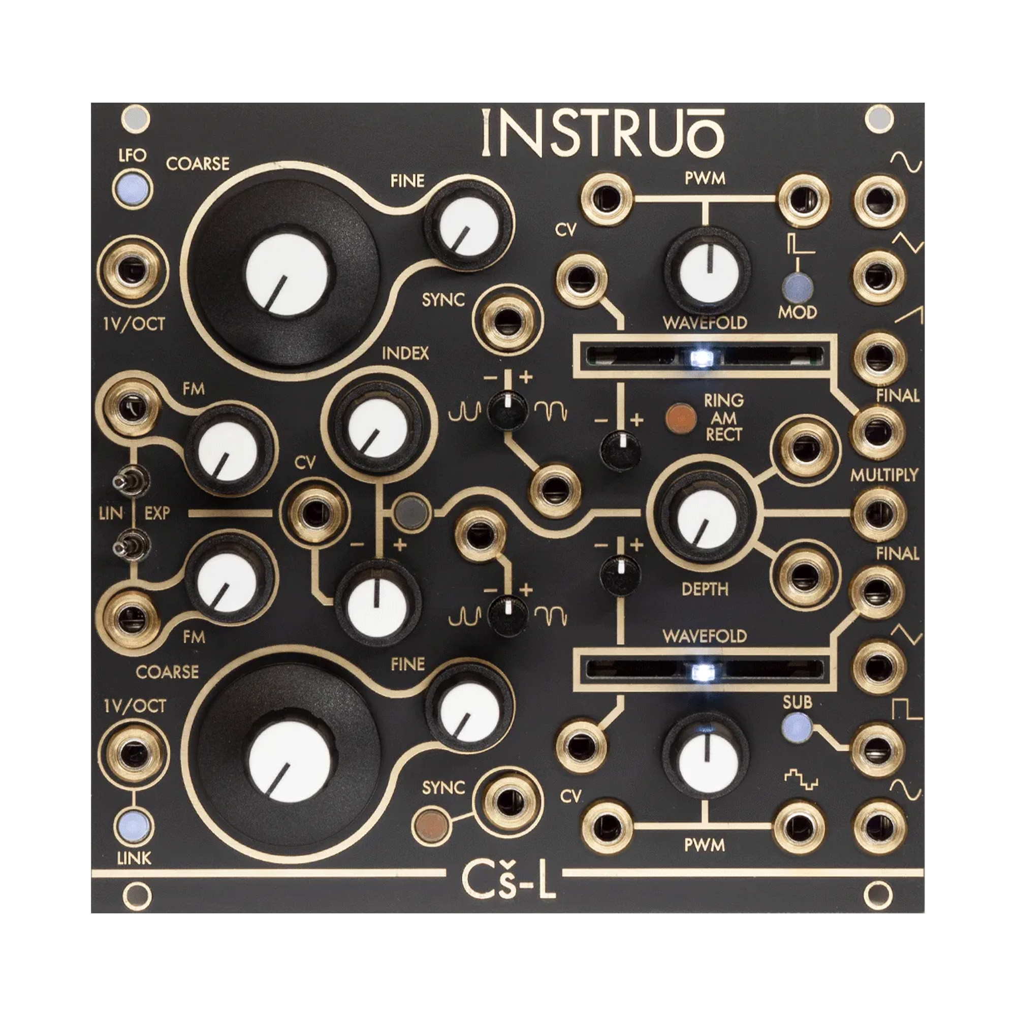 Instruo Cs-L dual analogue oscillator, shop now at Synthesizer NZ ...