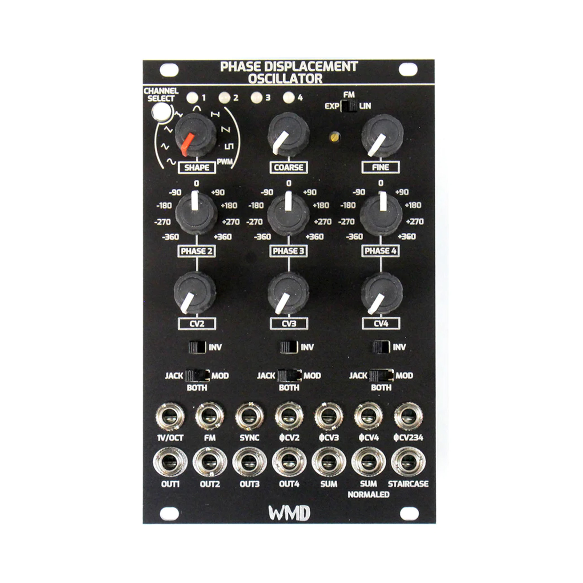 WMD Phase Displacement Oscillator (PDO) a hybrid VCO for your modular ...