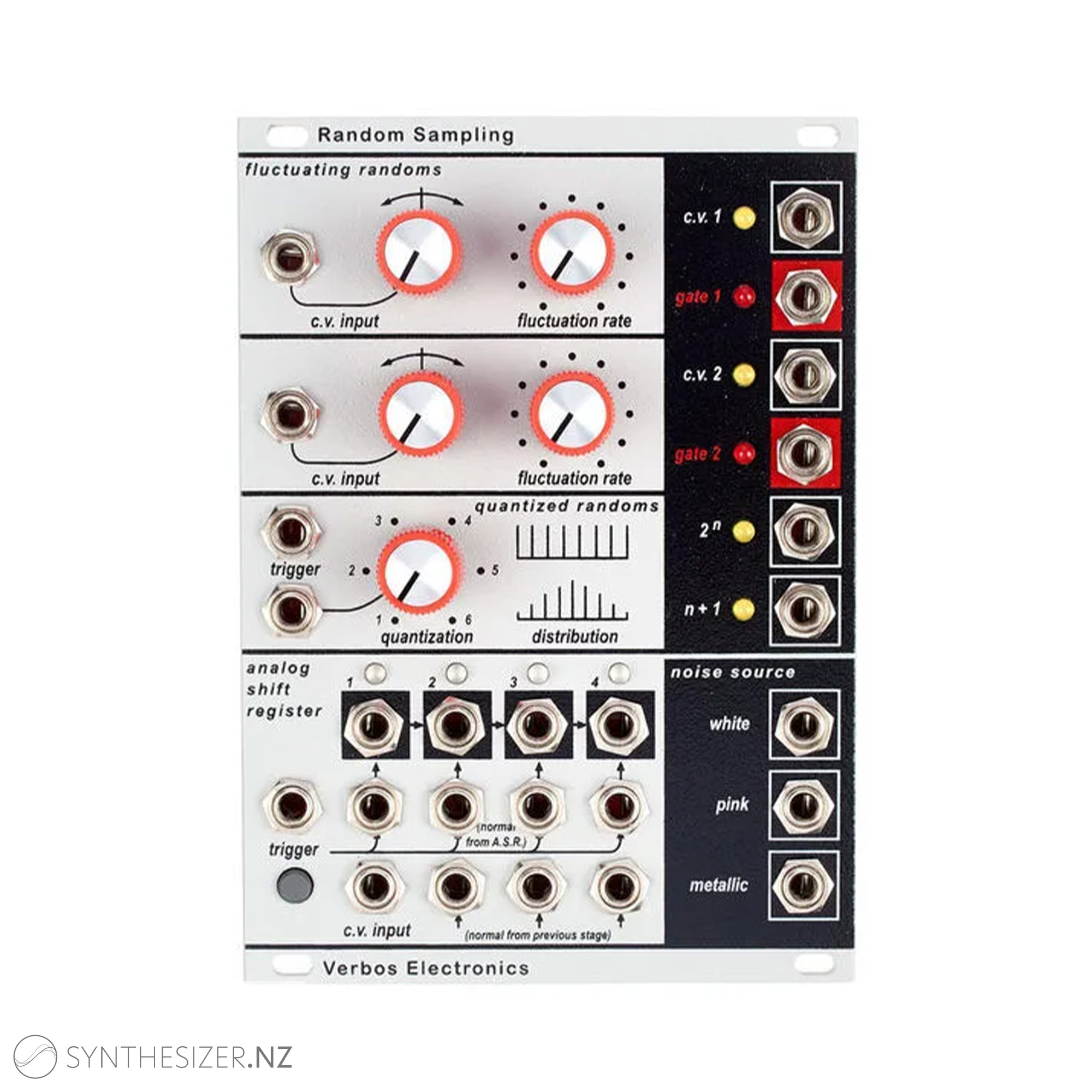 Verbos Random Sampling classic California USA modular sampler - Synthesizer New Zealand