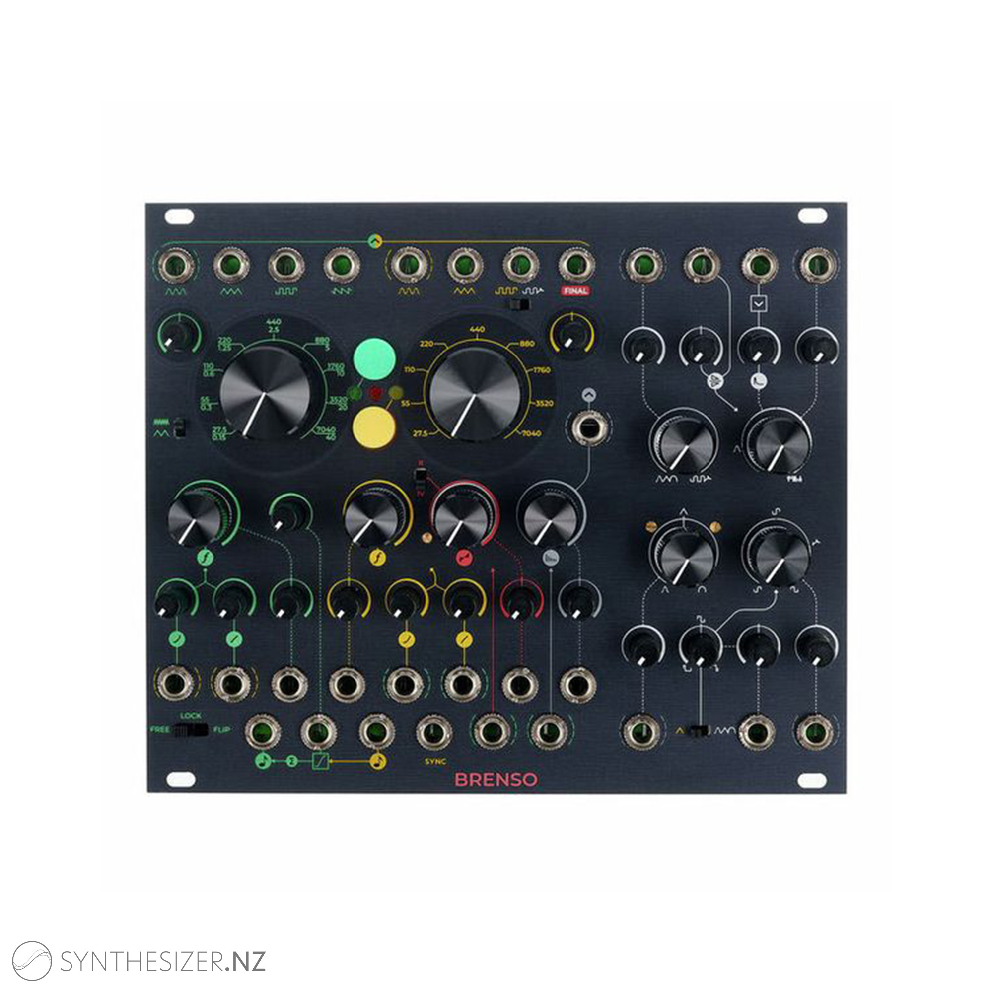 Frap Tools Brenso, entangled sound sources for eurorack modular synths - Synthesizer New Zealand