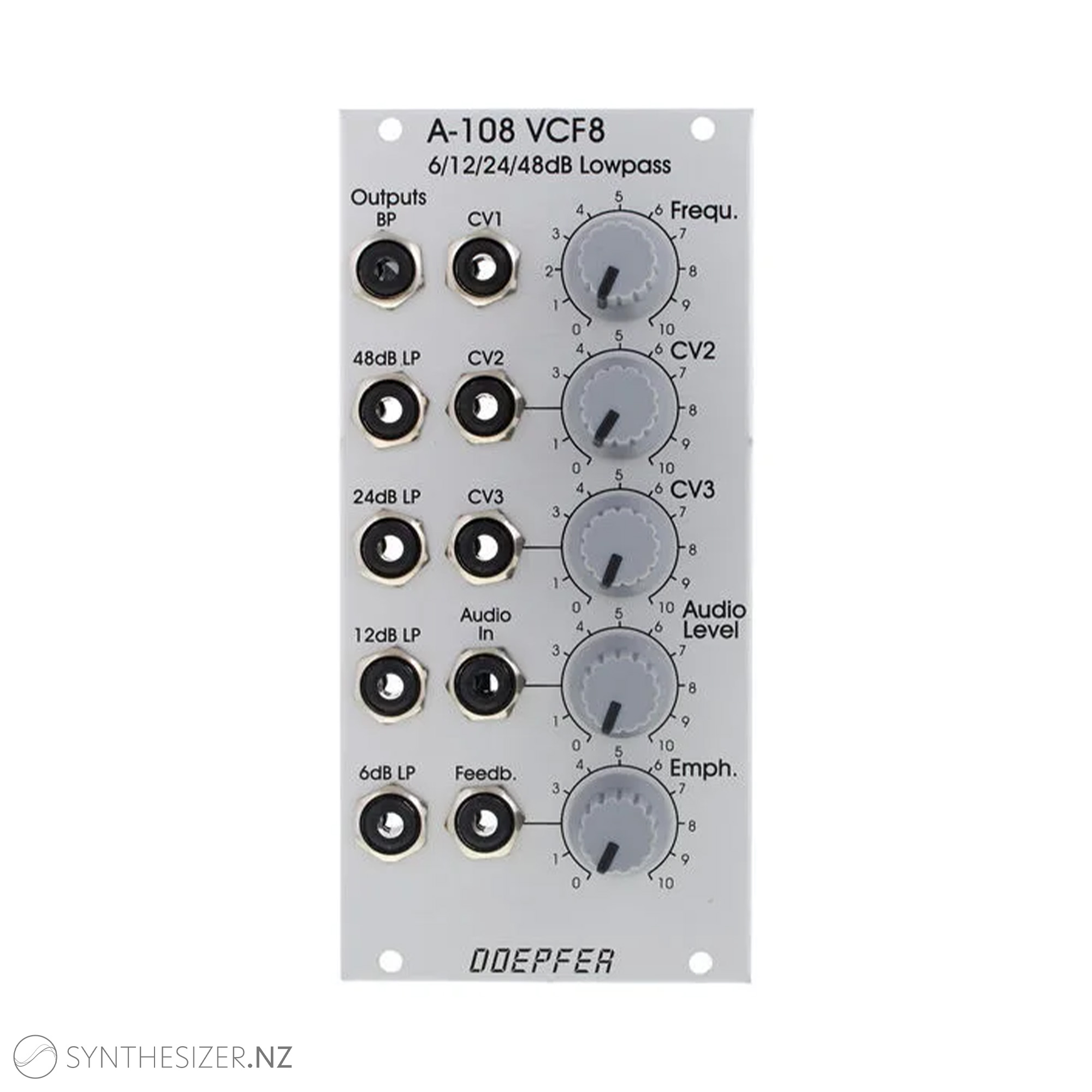 Doepfer A-108 based on the famous Moog Ladder Filter - Synthesizer New ...