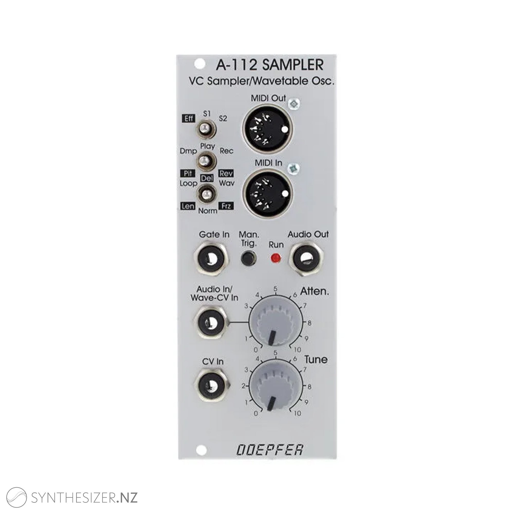 Doepfer A-112 Sampler a voltage controlled 8 bit sampler & oscillator ...
