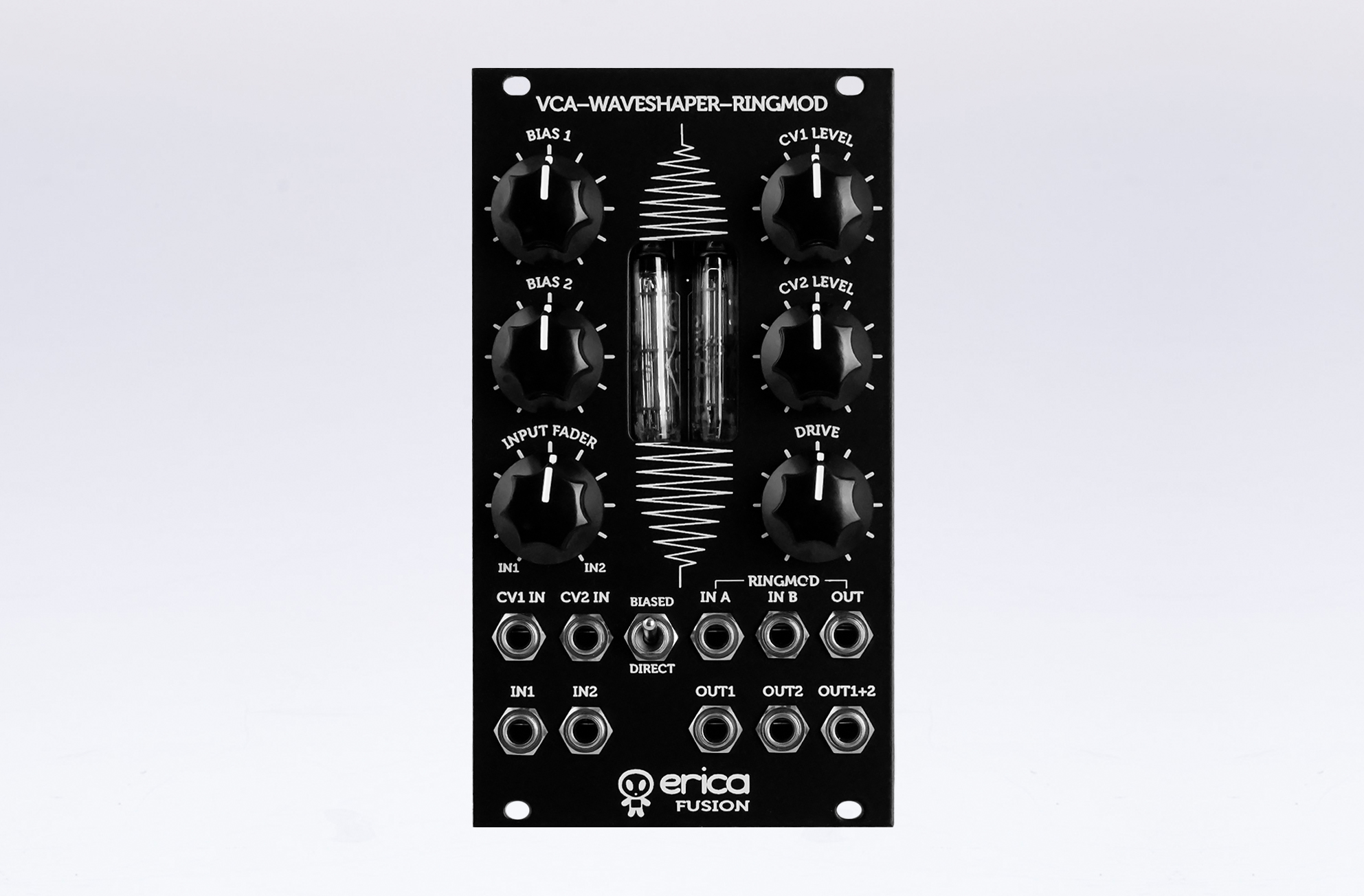 Erica Synths Fusion VCA Waveshaper and Ring Modulator w/ vacuum tube ...