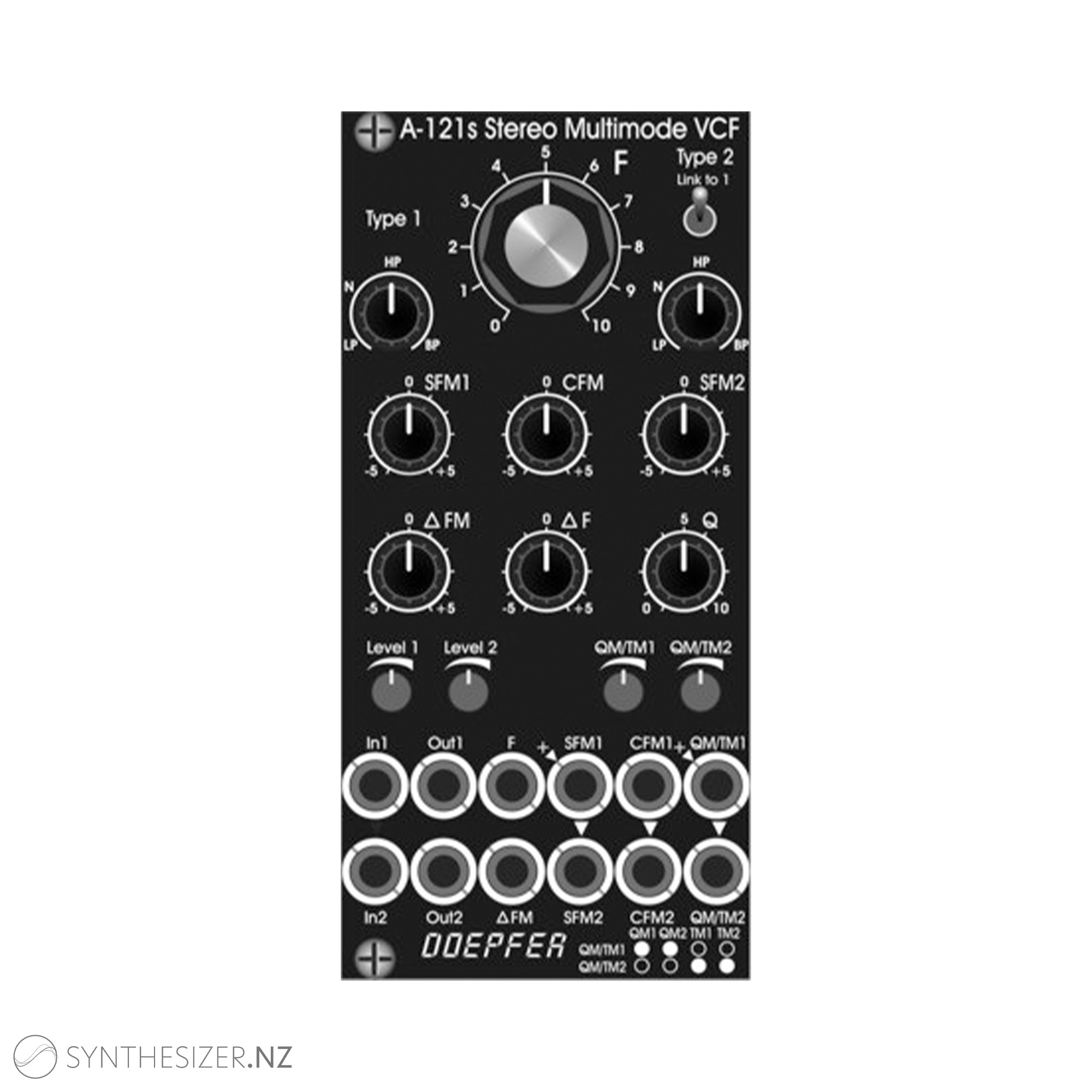 Doepfer A-121s Multimode VCF, the new filter from Doepfer - Synthesizer ...