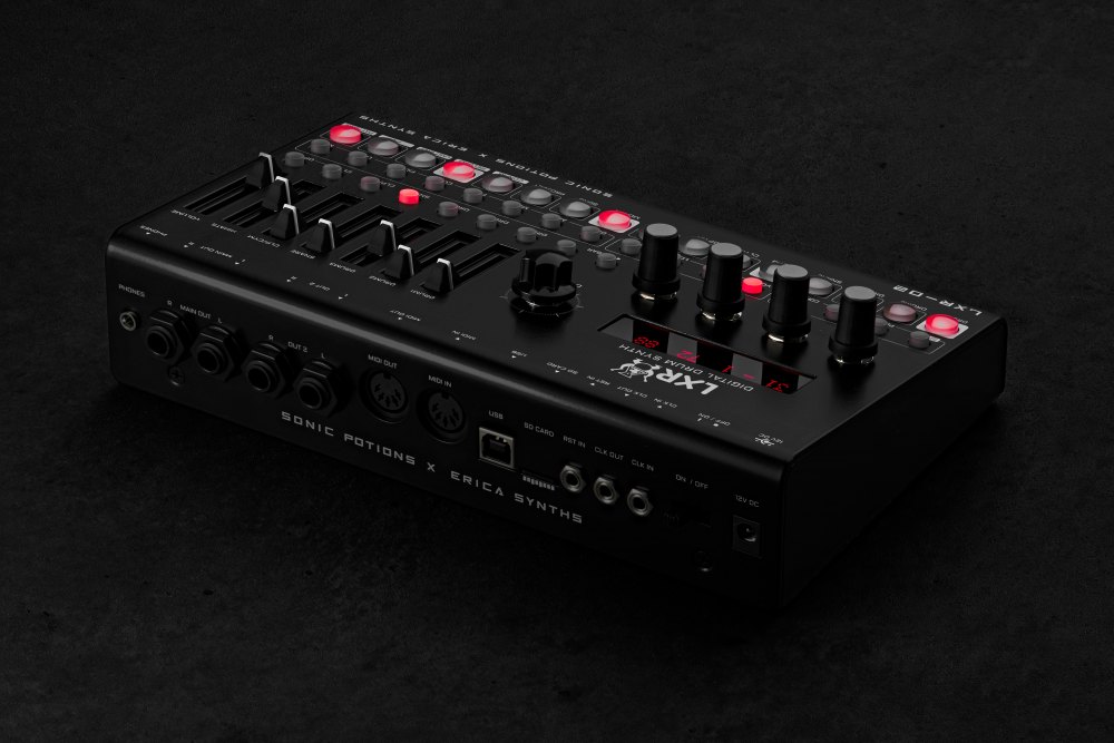 Erica Synths Drum Synthesizer LXR-02, 6 instruments and 30 Erica Synths Drum Synthesizer LXR-02, 6 instruments and 30