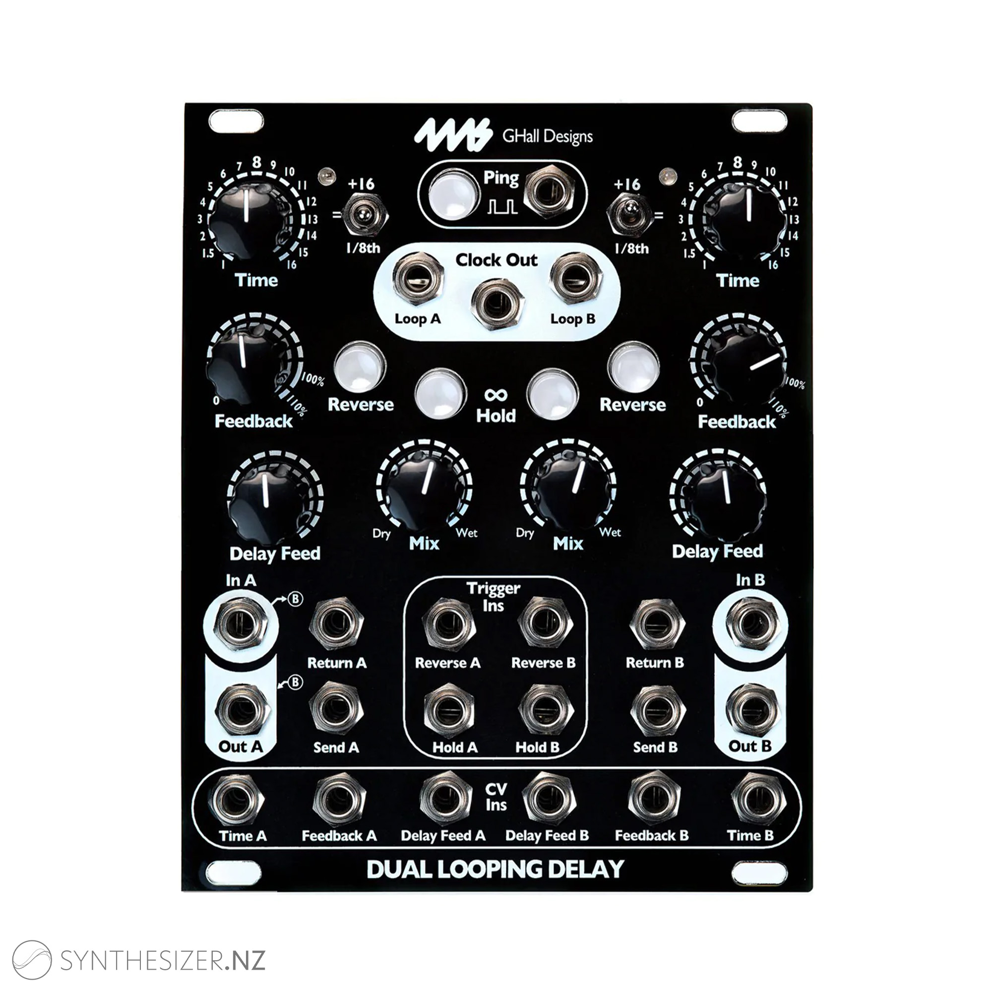 4MS Dual Looping Delay in collaboration with Gary Hall - Synthesizer ...