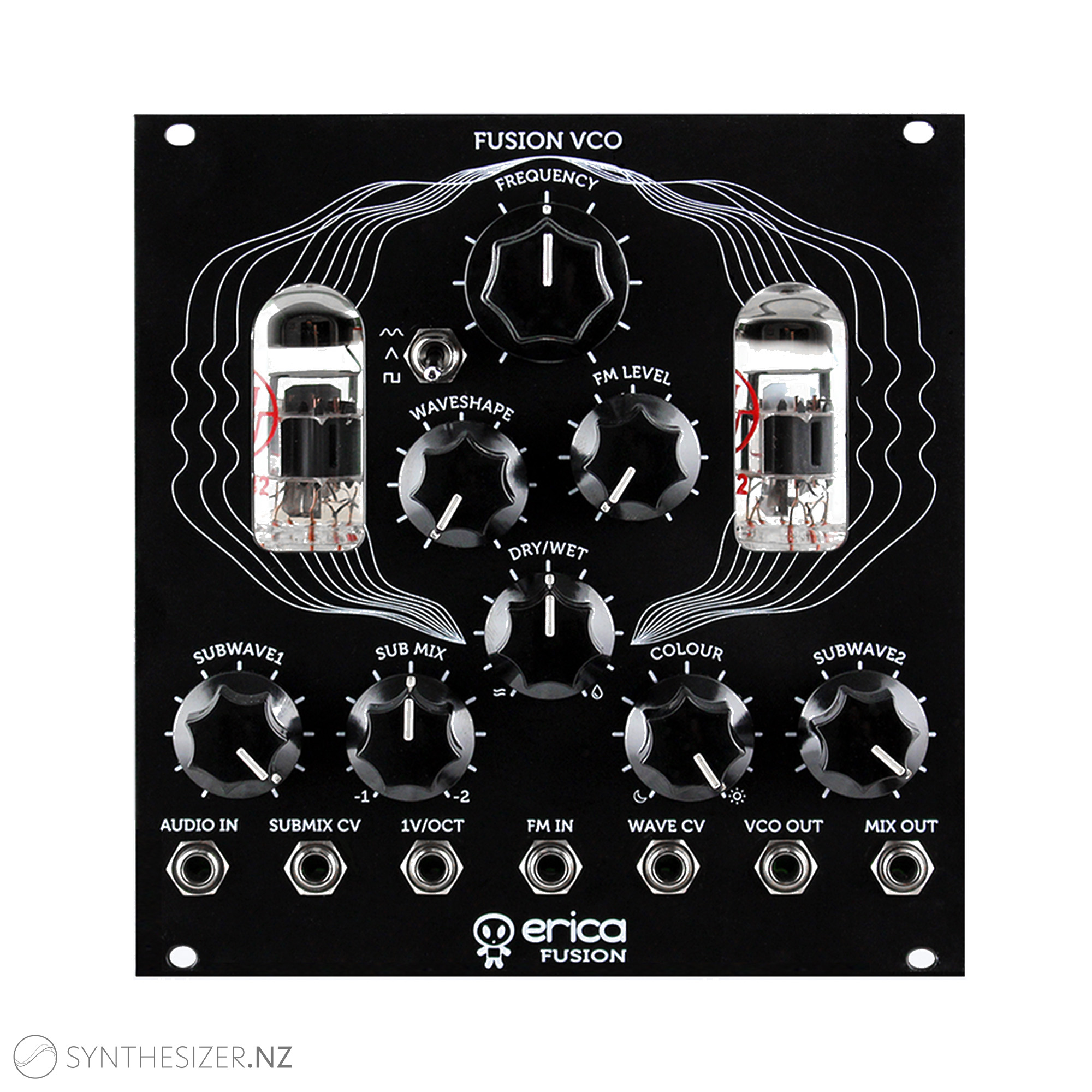 Erica Synths Fusion Vco With Tubes Or Valves For Eurorack Synthesizers