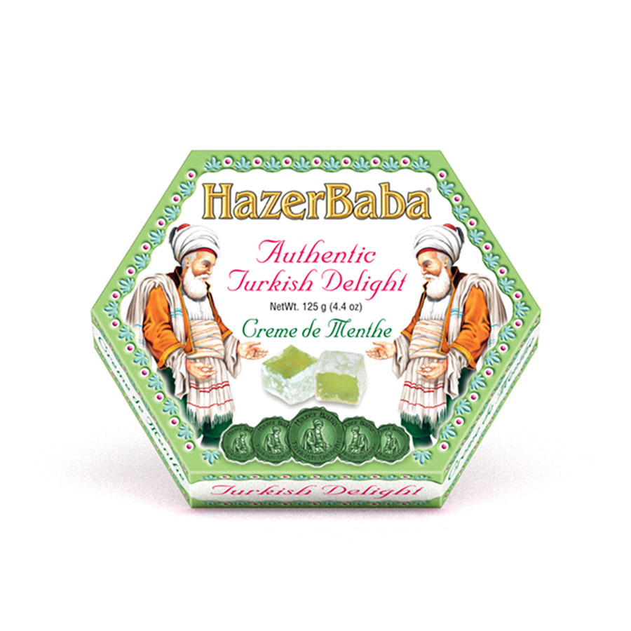 Mint Turkish Delight 125 g / 4.4 oz - BazarTurki