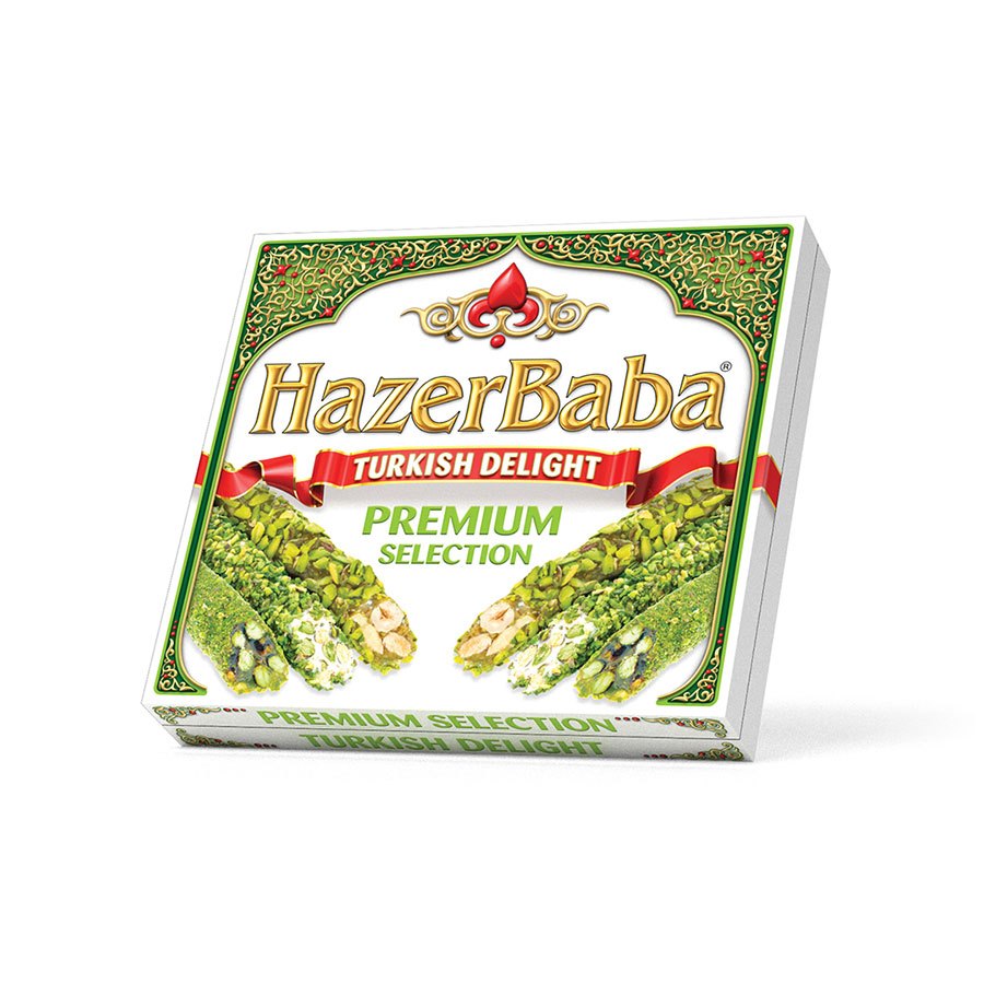 Hazer Baba Almond Turkish Delight - BazarTurki